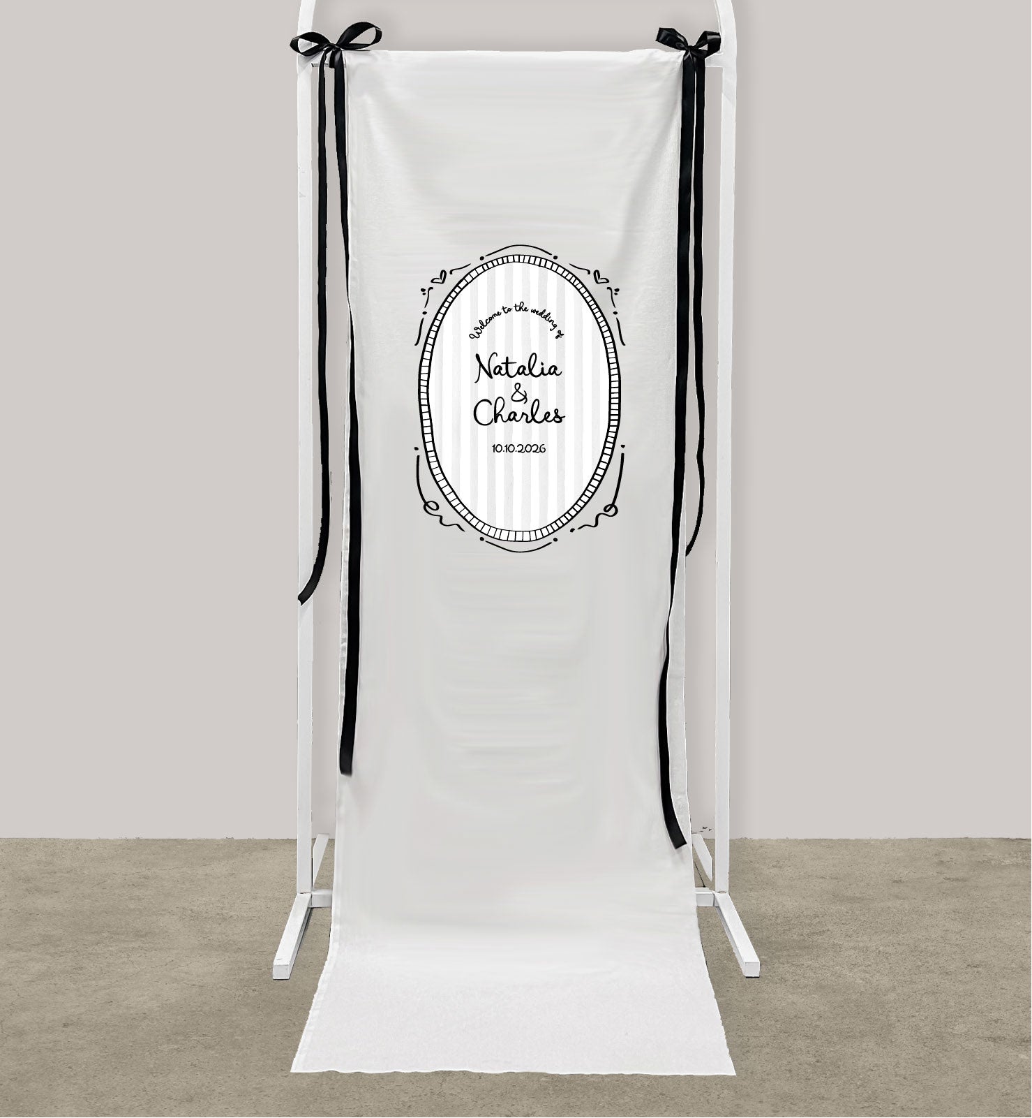 Carousel Cloth Welcome Sign – State of Elliott